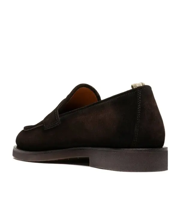 Officine Creative Suede Penny Loafers