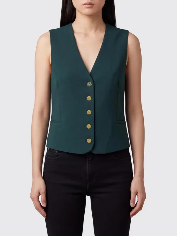 Liu Jo Buttoned V-neck Sleeveless Blazer