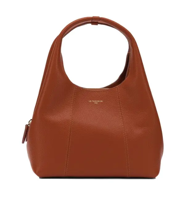 LE TANNEUR Curved Handle Tote Bag