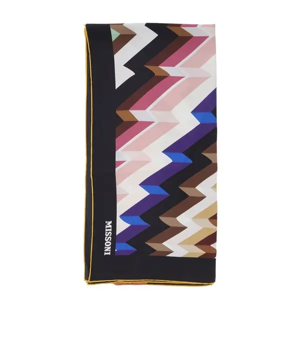 Missoni Patterned Silk Scarf
