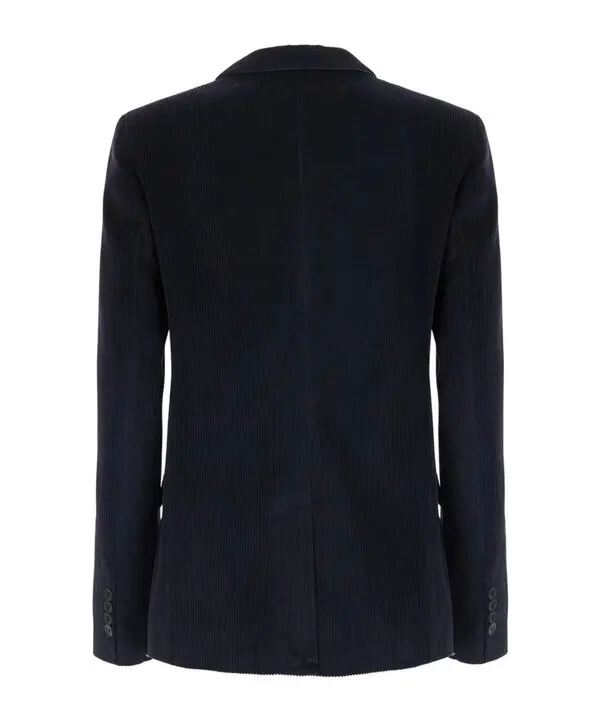 SEMICOUTURE Jacket In Corduroy With Collar And Long Sleeves