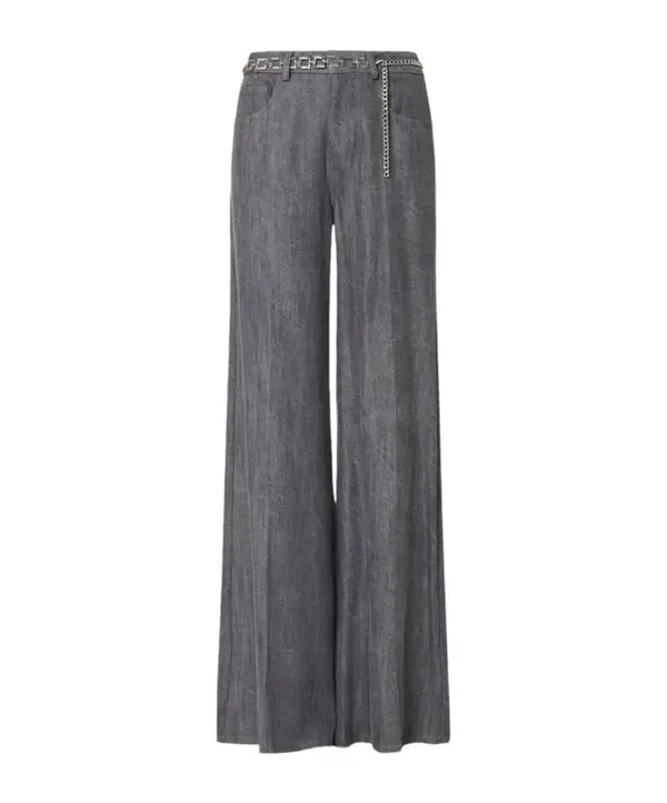 Liu Jo Flare Pants With Belt