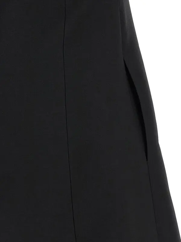 Valentino Garavani Embellished Bow Halterneck Dress