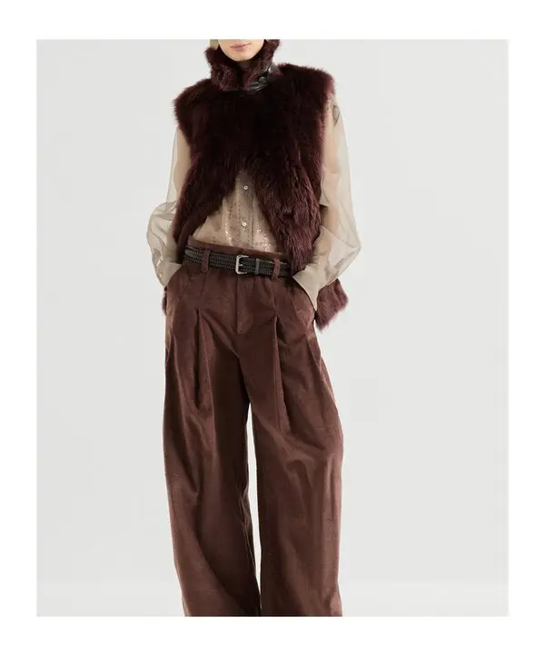 Brunello Cucinelli Embellished Semi-sheer Shirt