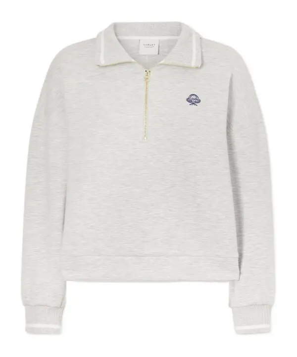 Varley Stretch-jersey Half-zip Sweatshirt - No