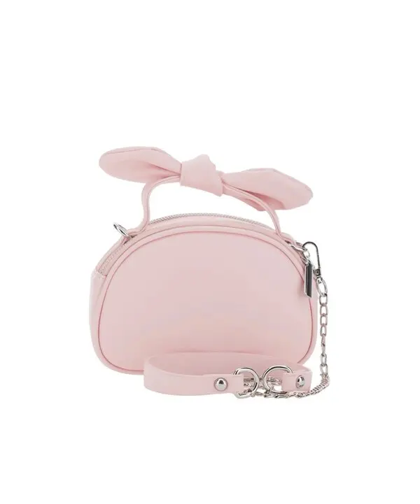 Monnalisa Crossbody Bag With Leather Handles