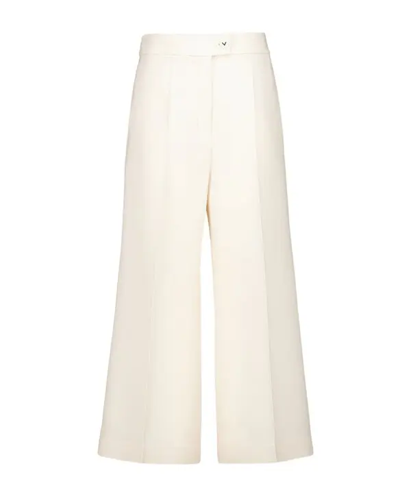 Valentino Garavani Pressed-crease Trousers