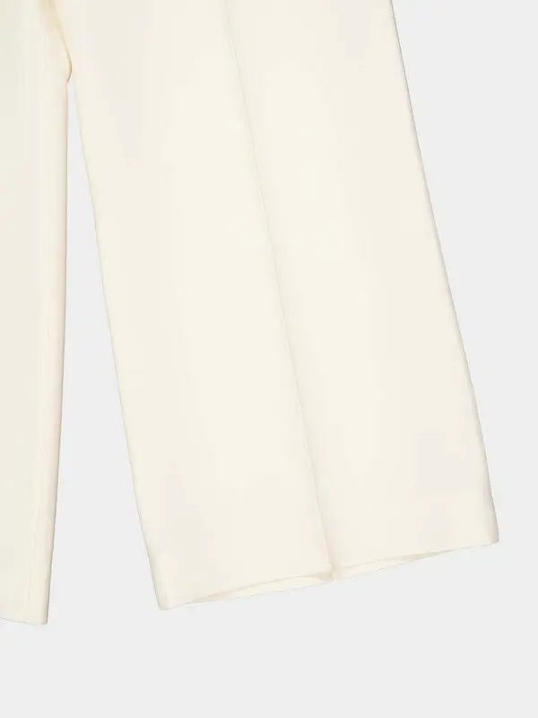 Valentino Garavani Pressed-crease Trousers