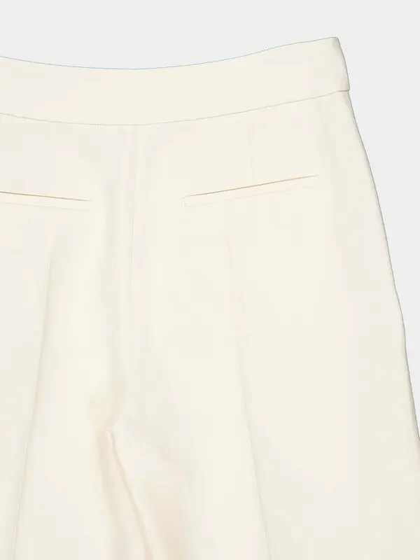 Valentino Garavani Pressed-crease Trousers