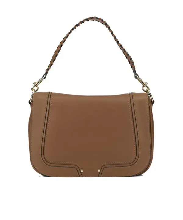LE TANNEUR Braided-handle Shoulder Bag