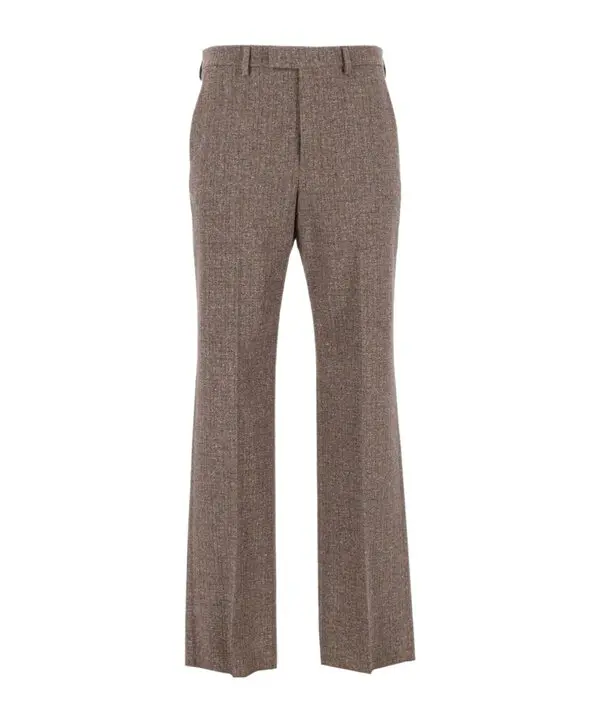 Valentino Garavani Pleated Straight Leg Pants