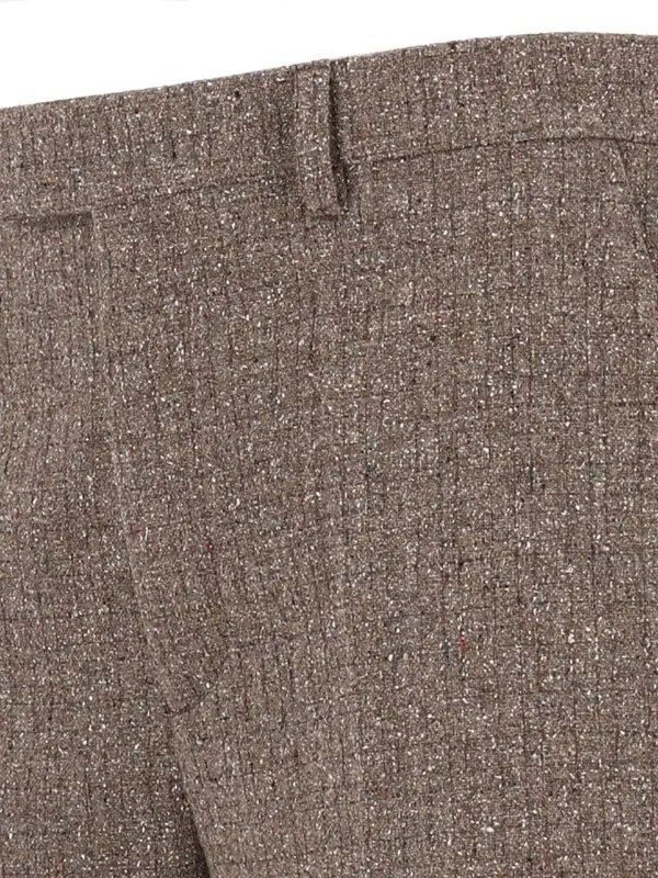 Valentino Garavani Pleated Straight Leg Pants