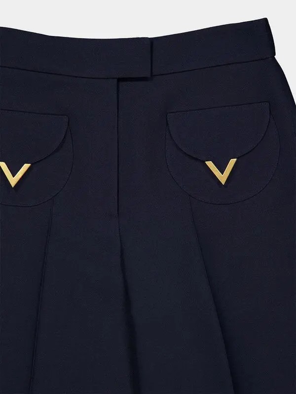 Valentino Garavani Vlogo Signature Turn-up Cuff Trousers