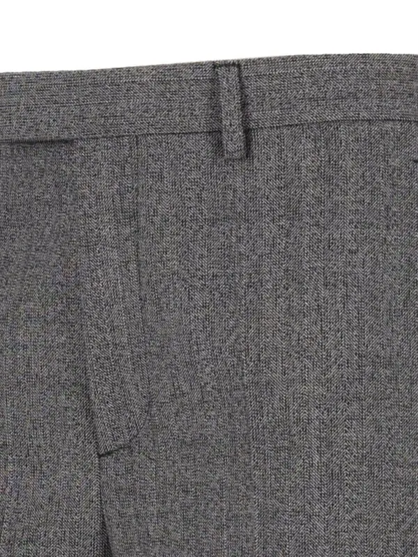 Valentino Garavani Pleated Straight Leg Pants