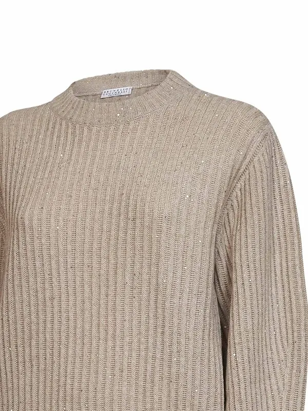 Brunello Cucinelli Long-sleeve Knit Top