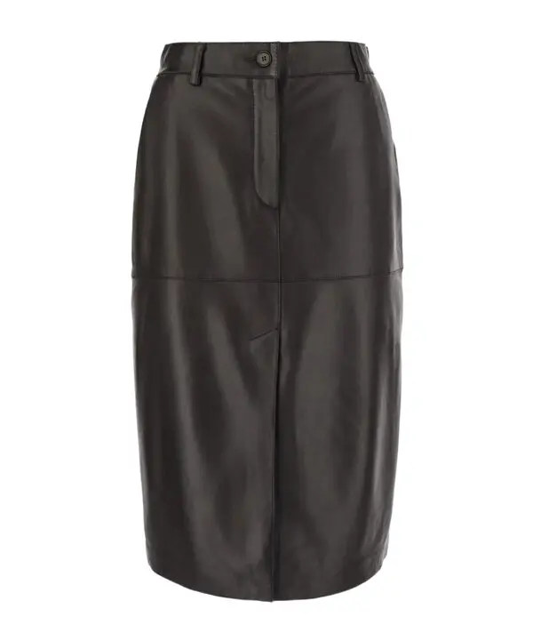 P.a.r.o.s.h Buttoned Pencil Skirt