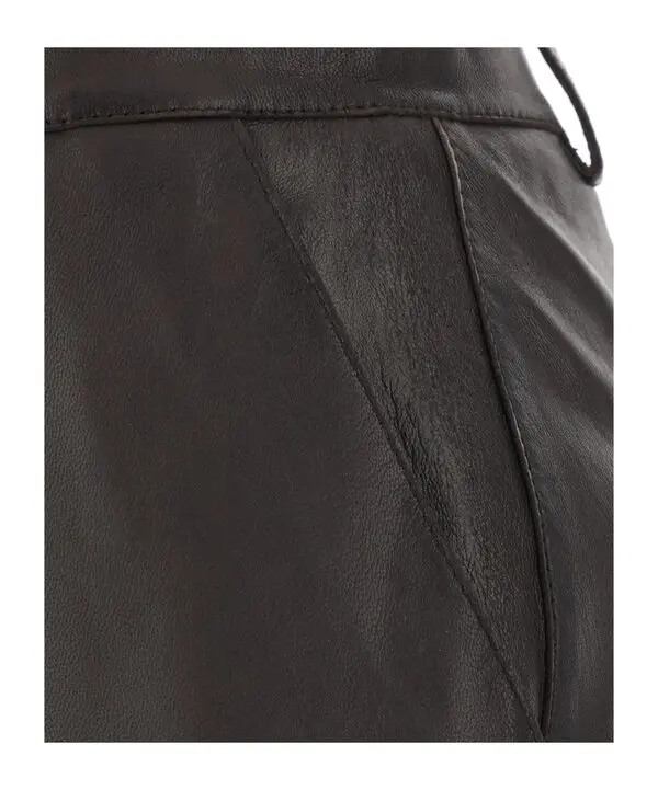 P.a.r.o.s.h Buttoned Pencil Skirt