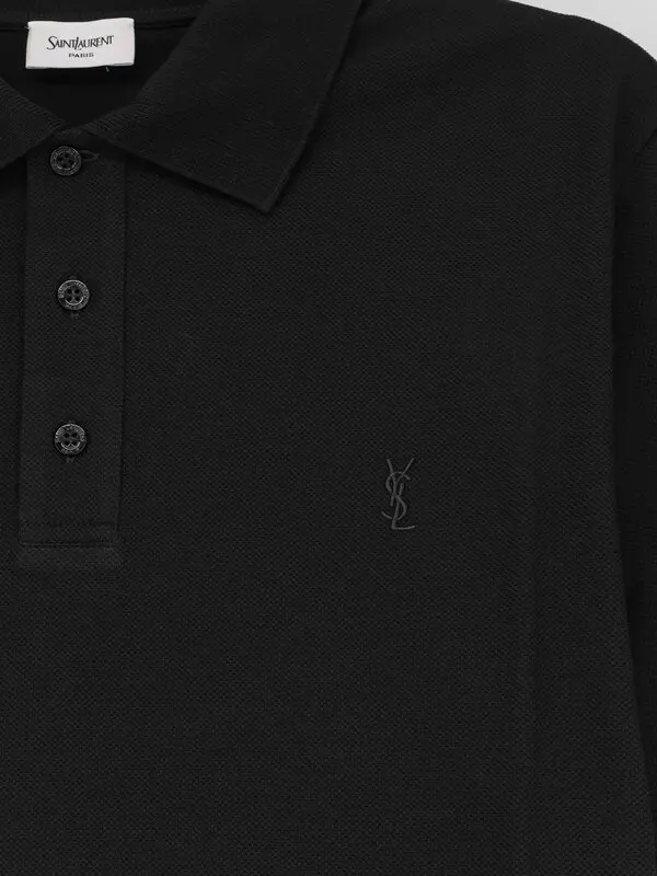 Saint Laurent Short-sleeved Polo Shirt
