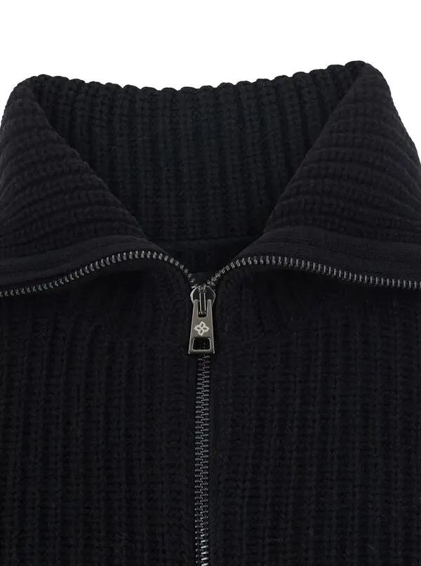 Tagliatore Long-sleeve Zip-up Cardigan