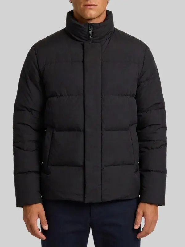 Saint Laurent Stand Collar Down Jacket