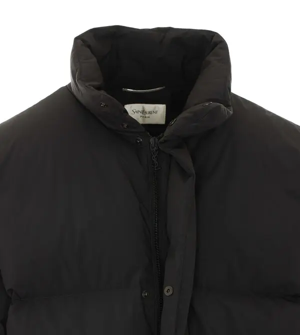 Saint Laurent Stand Collar Down Jacket