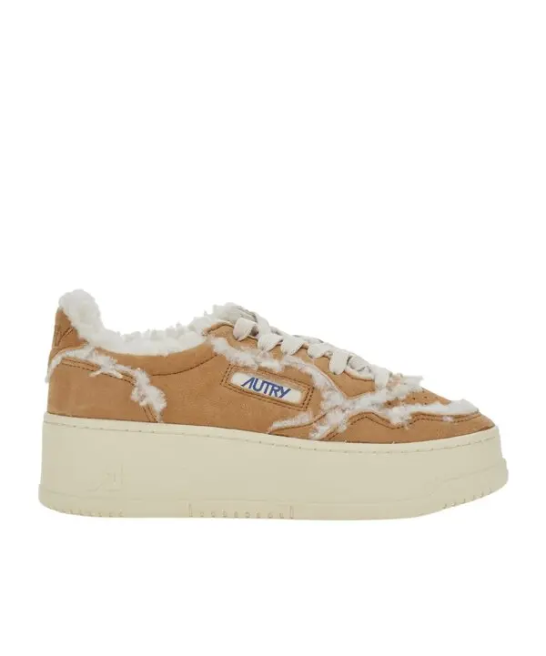 AUTRY Sneakers With High Leather Sole