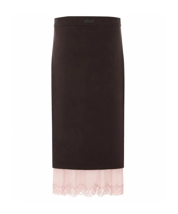 Pinko Elastic-waist Skirt