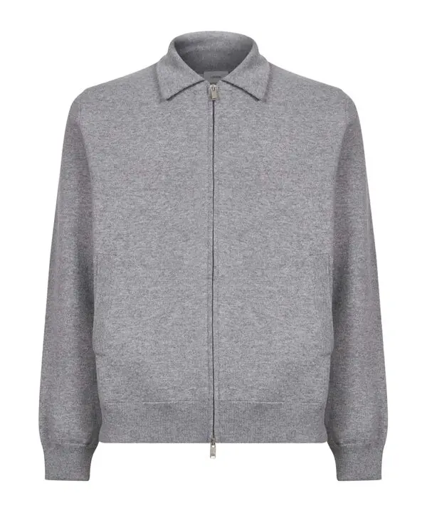 LARDINI Long Sleeve Zip-up Jacket