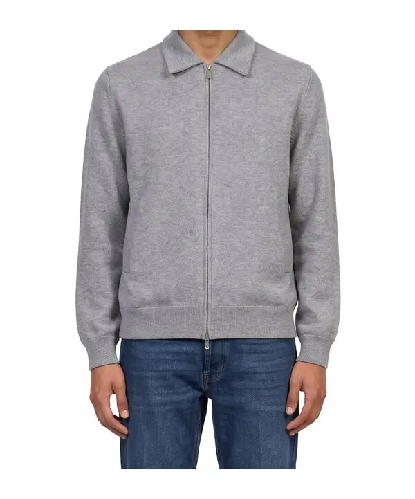 LARDINI Long Sleeve Zip-up Jacket