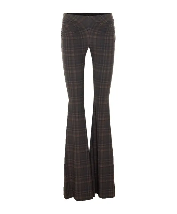 ANIYE BY Checked Casual Trousers