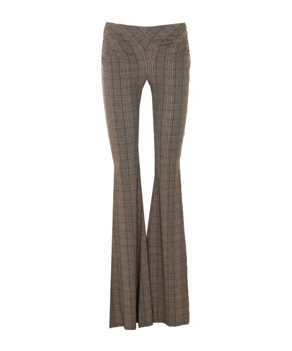 ANIYE BY Checked Casual Trousers