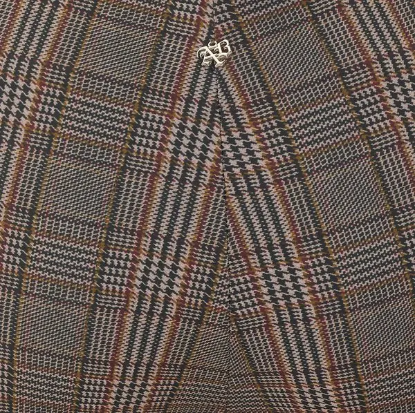 ANIYE BY Checked Casual Trousers