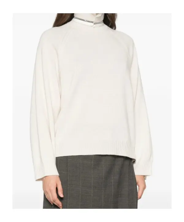Brunello Cucinelli Long-sleeve Knit Top