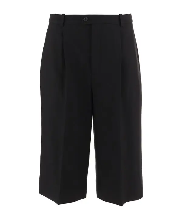Saint Laurent Pleated Shorts