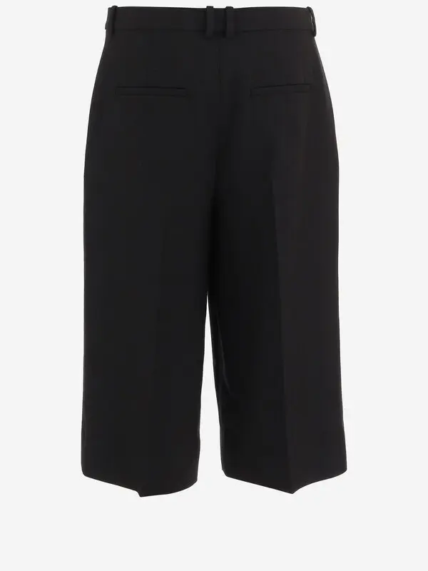 Saint Laurent Pleated Shorts