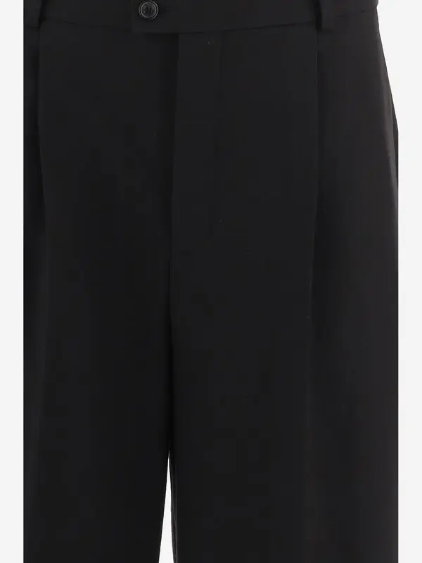 Saint Laurent Pleated Shorts