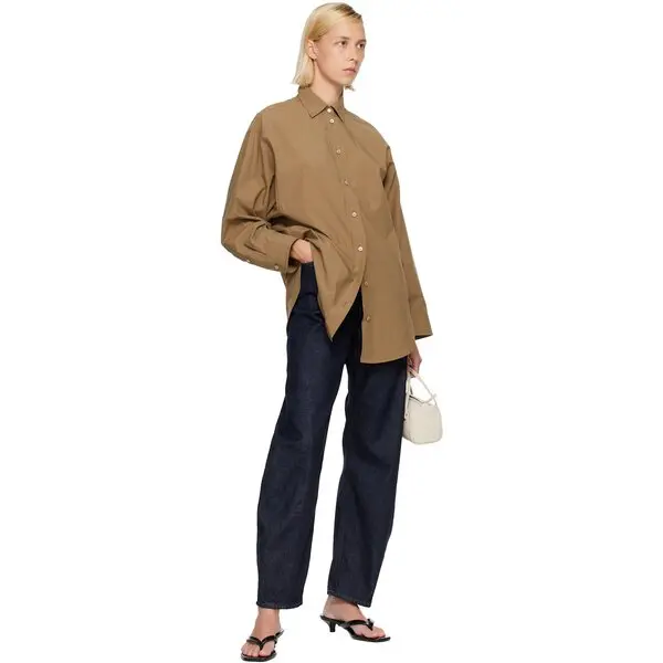 AGOLDE Casual Poplin Shirt - No