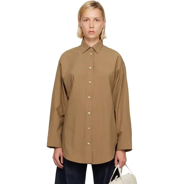 AGOLDE Casual Poplin Shirt - No
