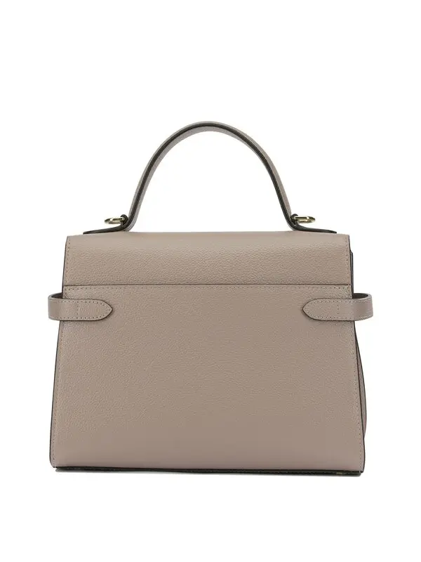 LE TANNEUR Structured Top Handle Shoulder Bag