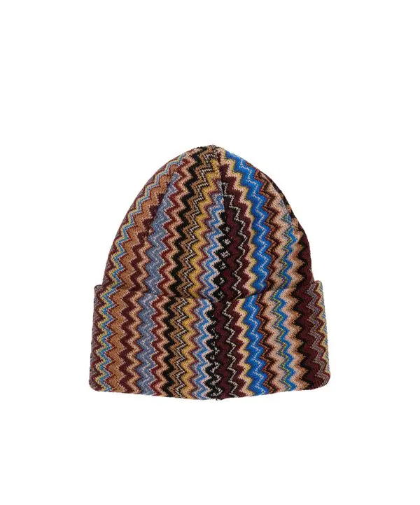 Missoni Zigzag Knitted Beanie