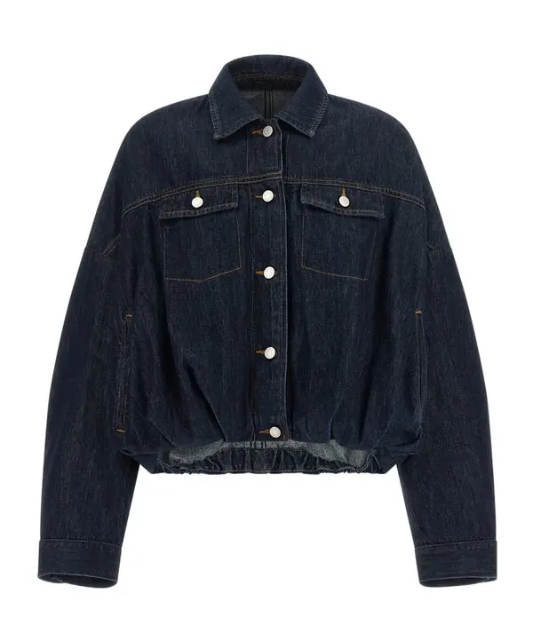 Dries Van Noten Denim Cocoon Jacket