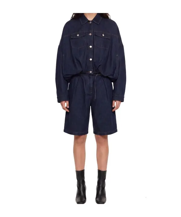 Dries Van Noten Denim Cocoon Jacket