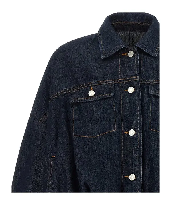 Dries Van Noten Denim Cocoon Jacket