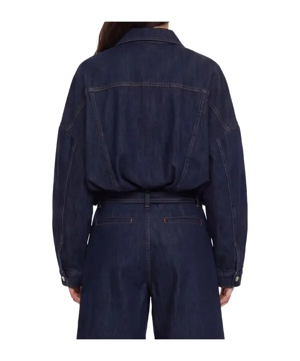 Dries Van Noten Denim Cocoon Jacket