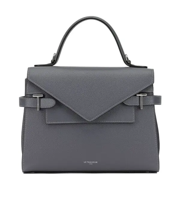 LE TANNEUR Structured Flap Shoulder Bag