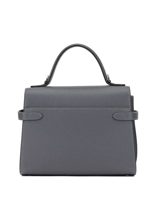 LE TANNEUR Structured Flap Shoulder Bag