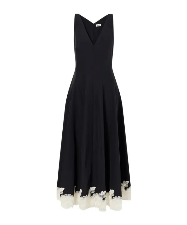 Simkhai Mira Lace-trim Midi Dress - No