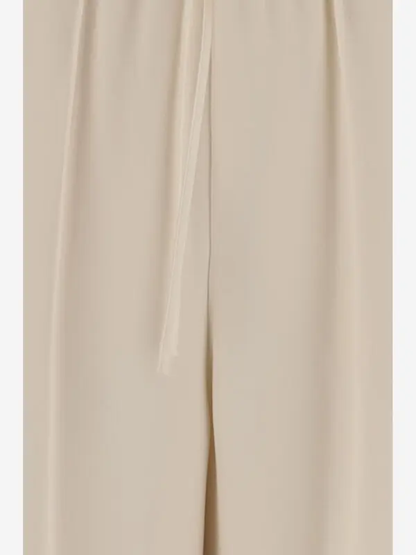 Valentino Garavani Drawstring Wide-leg Trousers