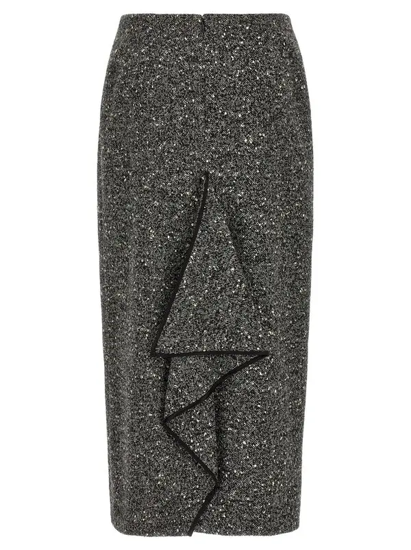 Valentino Garavani Zippered Skirt