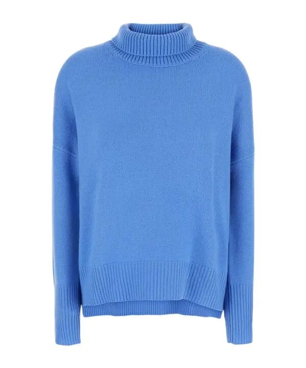 LISA YANG Ribbed Turtleneck Knitted Sweater